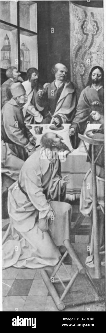 This piece by Ysenbrant features elongated forms and distorted ...