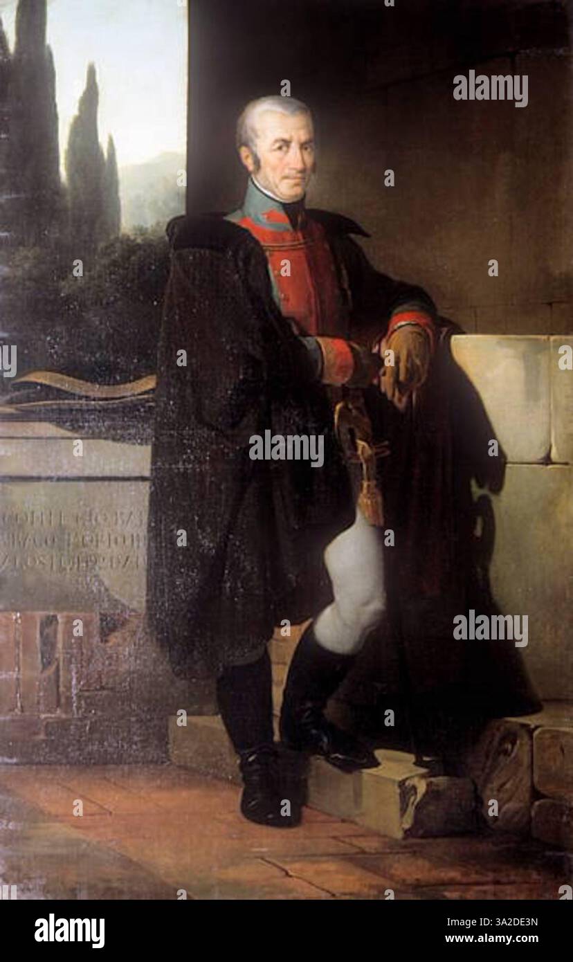 Francesco Hayez’s posthumous 1823 portrait of Giovanni Battista Birago ...