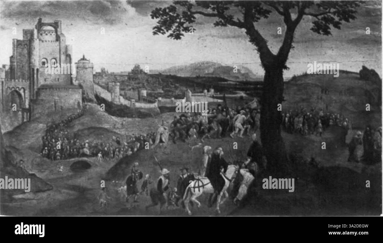 This painting by Joos van Cleve, Jan Provost, and Joachim Patenier ...
