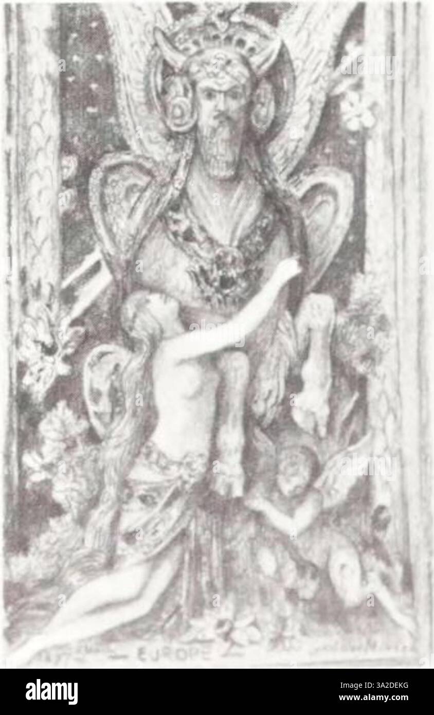 'Moreau - Mathieu 427' features Gustave Moreau's use of rich, dramatic ...