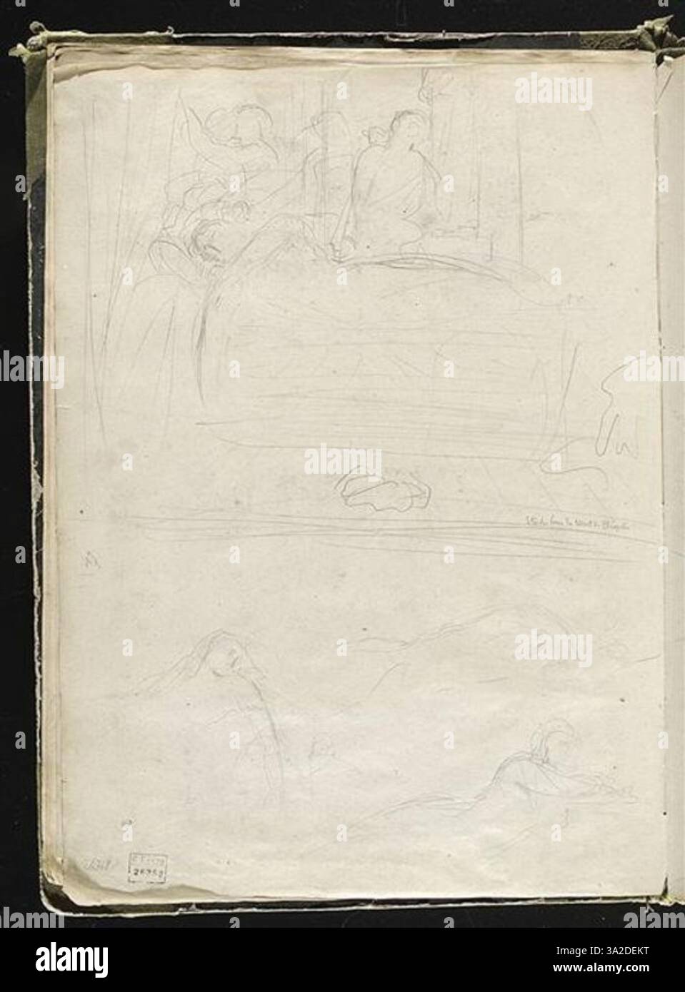This study showcases the death of Cleopatra, with three studies of a ...