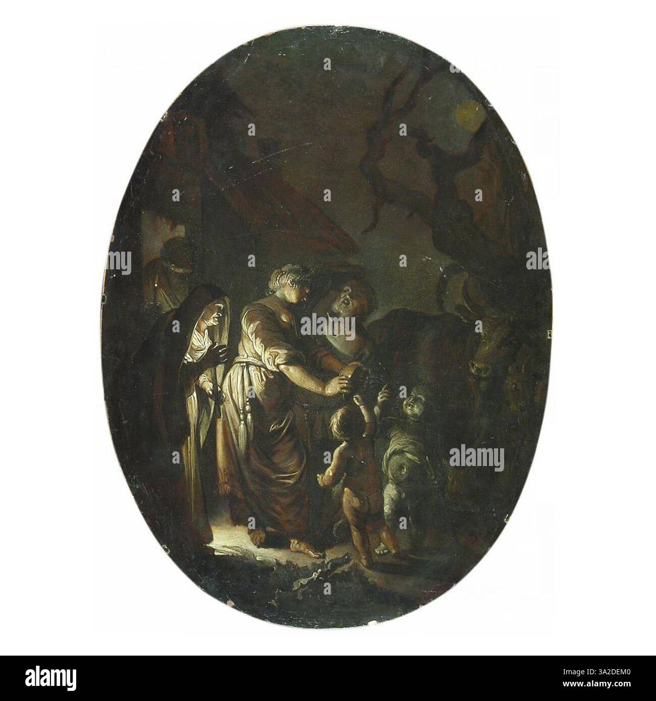 ‘The Mockery of Ceres’ by Adam Elsheimer depicts the mythological story ...