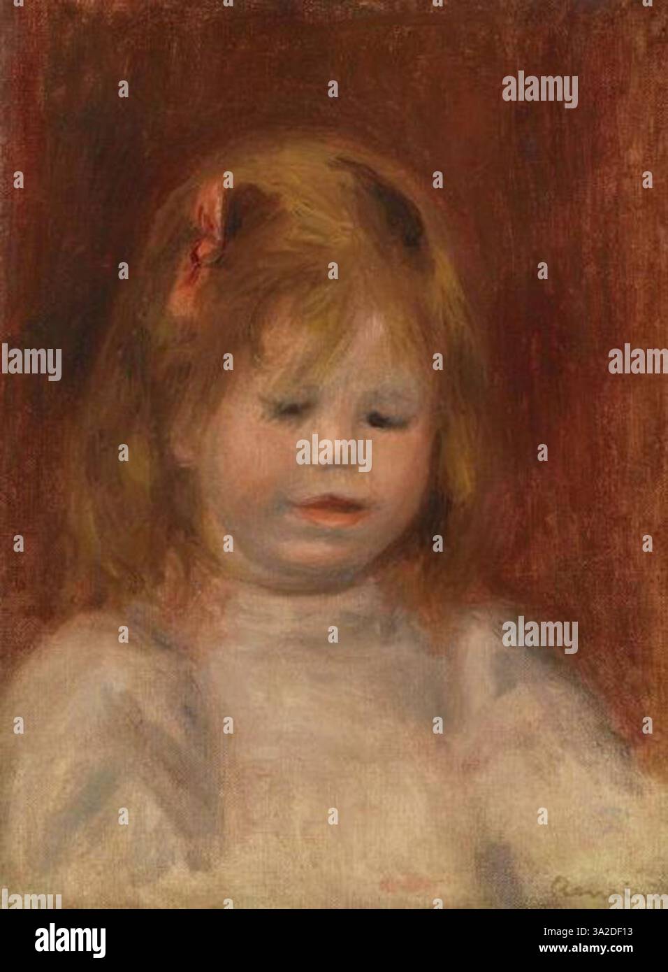 This portrait depicts Renoir’s son, Jean, in a relaxed pose. The artist ...