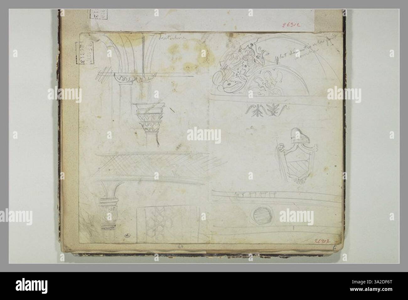 Chassériau’s work highlights architectural details including arches ...