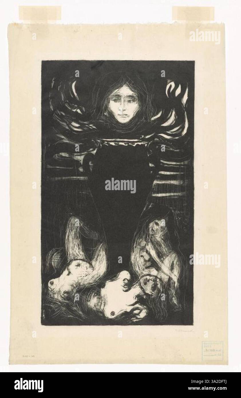 'The Urn' by Edvard Munch symbolizes death and the fragility of life ...