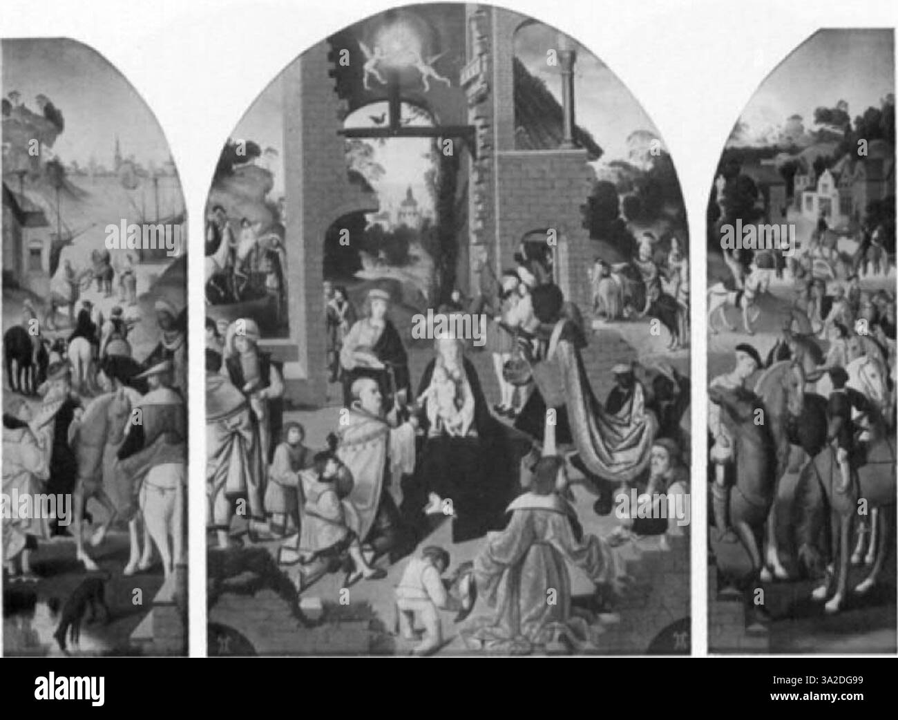 This artwork by Lucas van Leyden and other Dutch artists captures ...