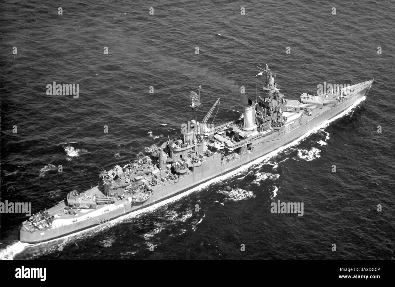 USS INDIANAPOLIS (CA-36) heavy cruiser about 1940 Stock Photo - Alamy