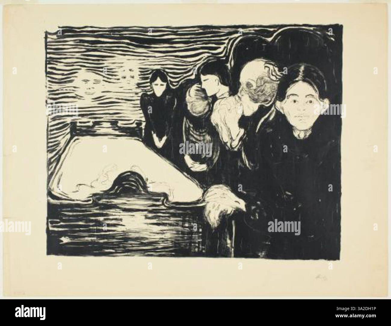 This iconic work by Edvard Munch captures the sorrow of a deathbed ...
