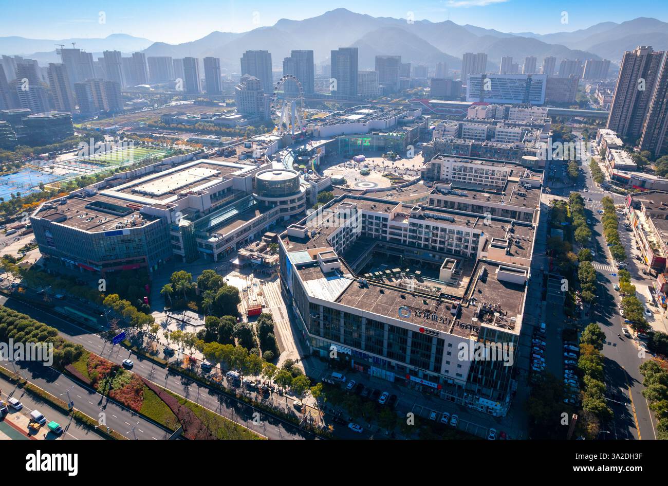 Fubon Century Commercial Plaza, Beilun District, Ningbo, China Stock ...