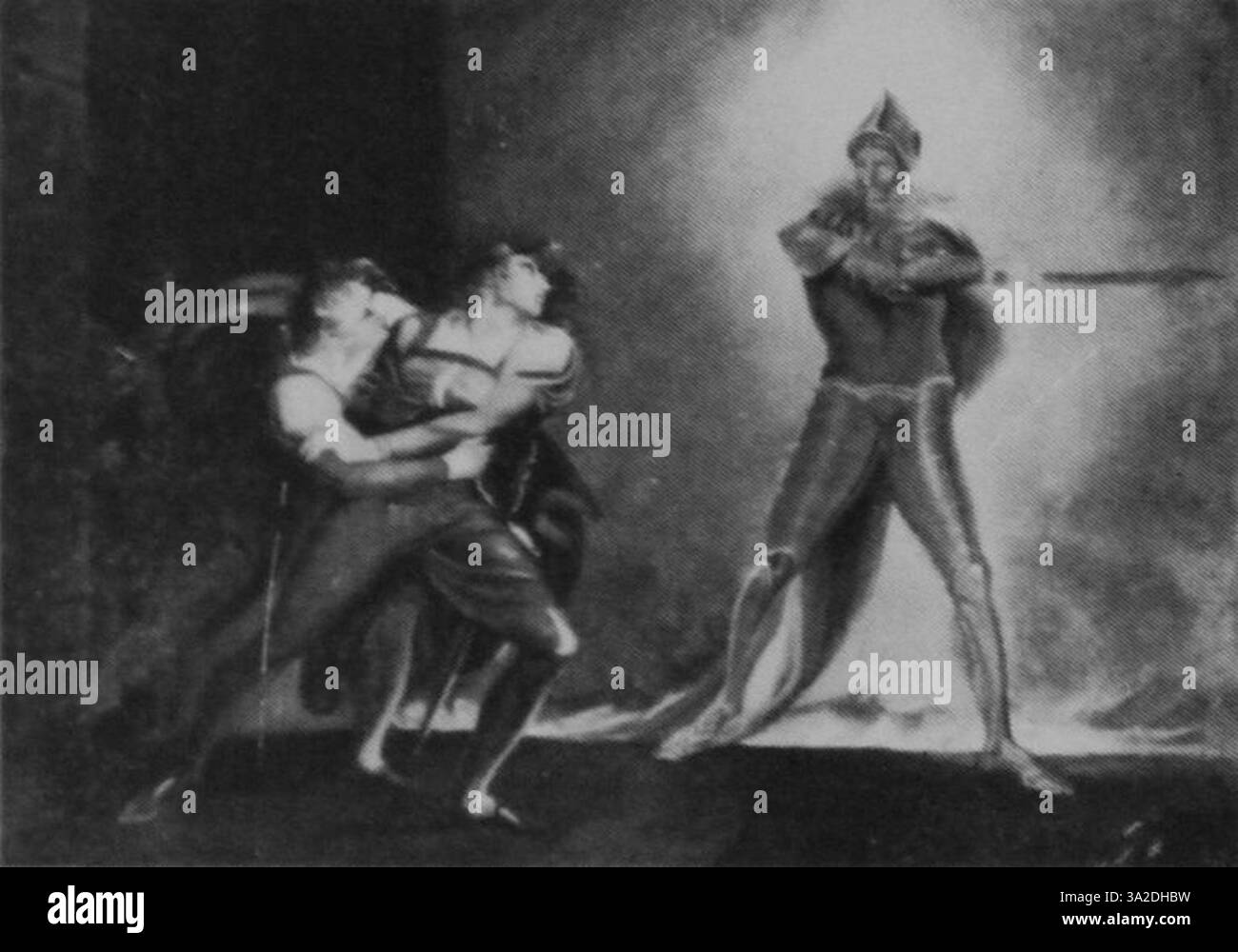 'Fussli 52' captures a powerful emotional or supernatural moment ...