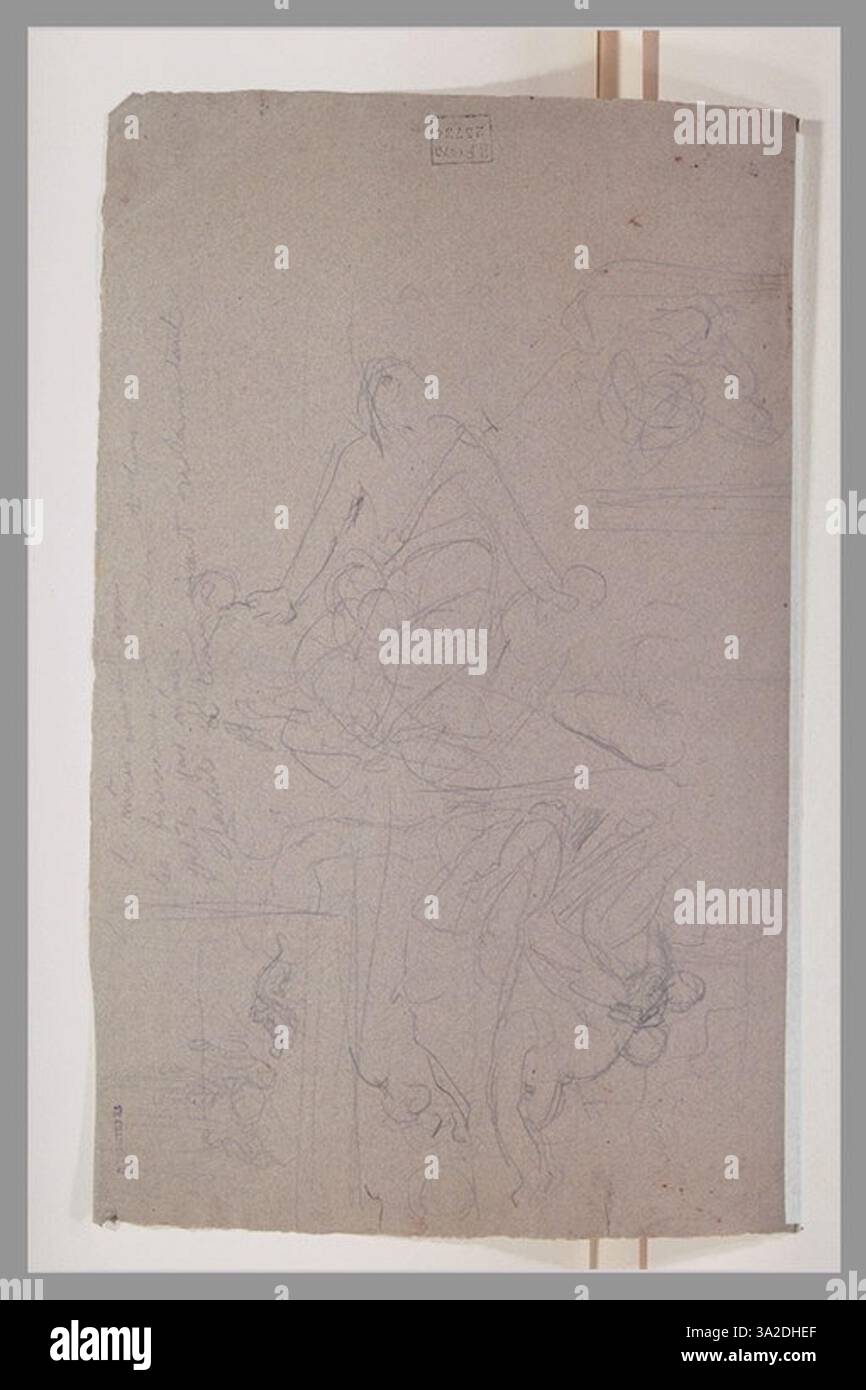 A study of characters, focusing on their anatomical features, gestures ...