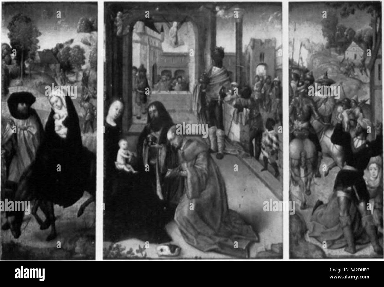 This artwork demonstrates the Northern Renaissance's focus on detailed ...