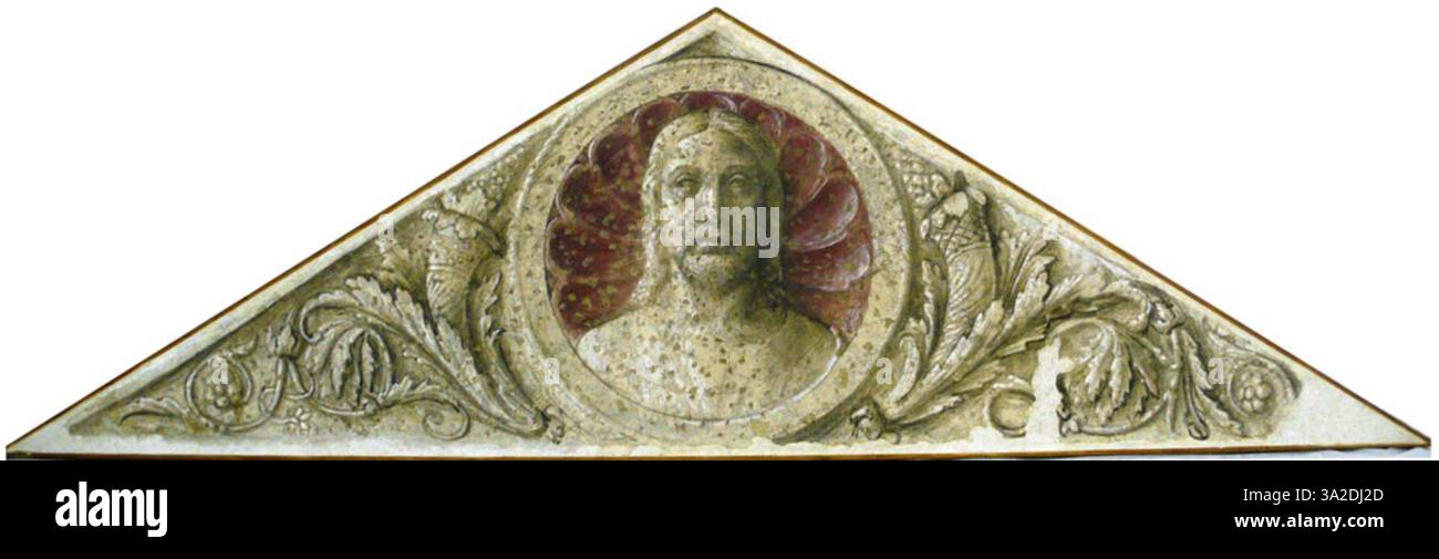 'Busto di Cristo Redentore' by Vincenzo Foppa is a bust depicting ...