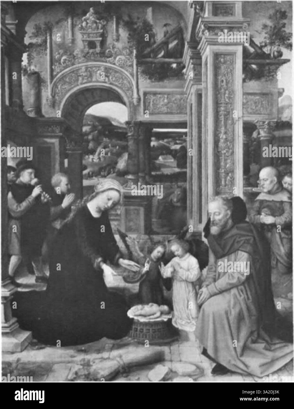 This work by Ysenbrant exemplifies Antwerp Mannerism with its detailed ...