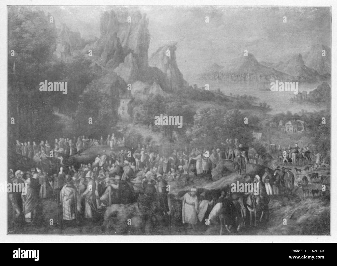 This 16th-century painting by Herri met de Bles depicts St. John the ...