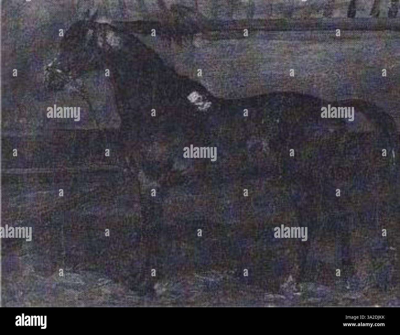 This painting from the ‘Grunchec’ series by Géricault features a figure ...