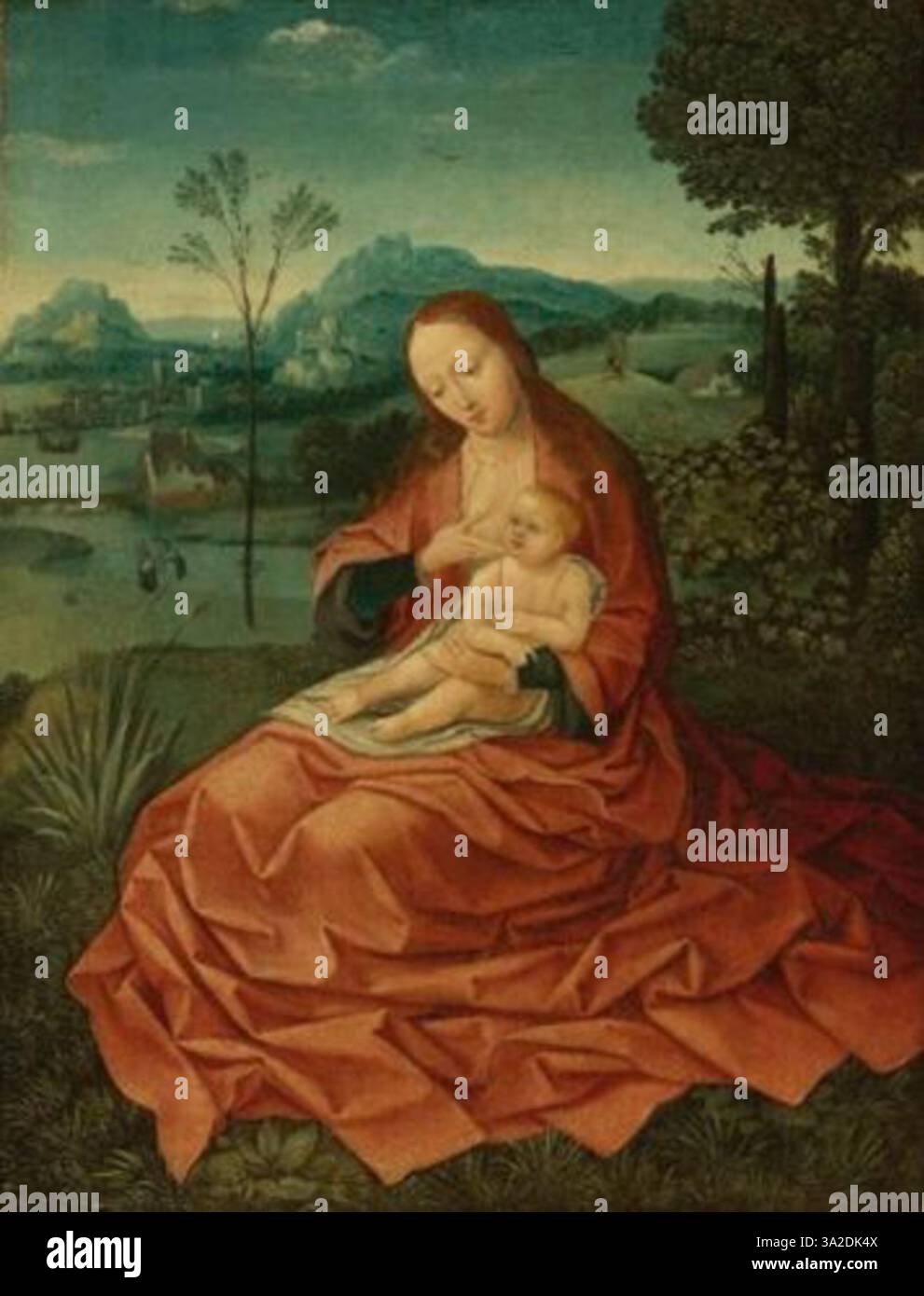 This piece by Bernard van Orley, dating from the 16th century, exemplifies his style and ...