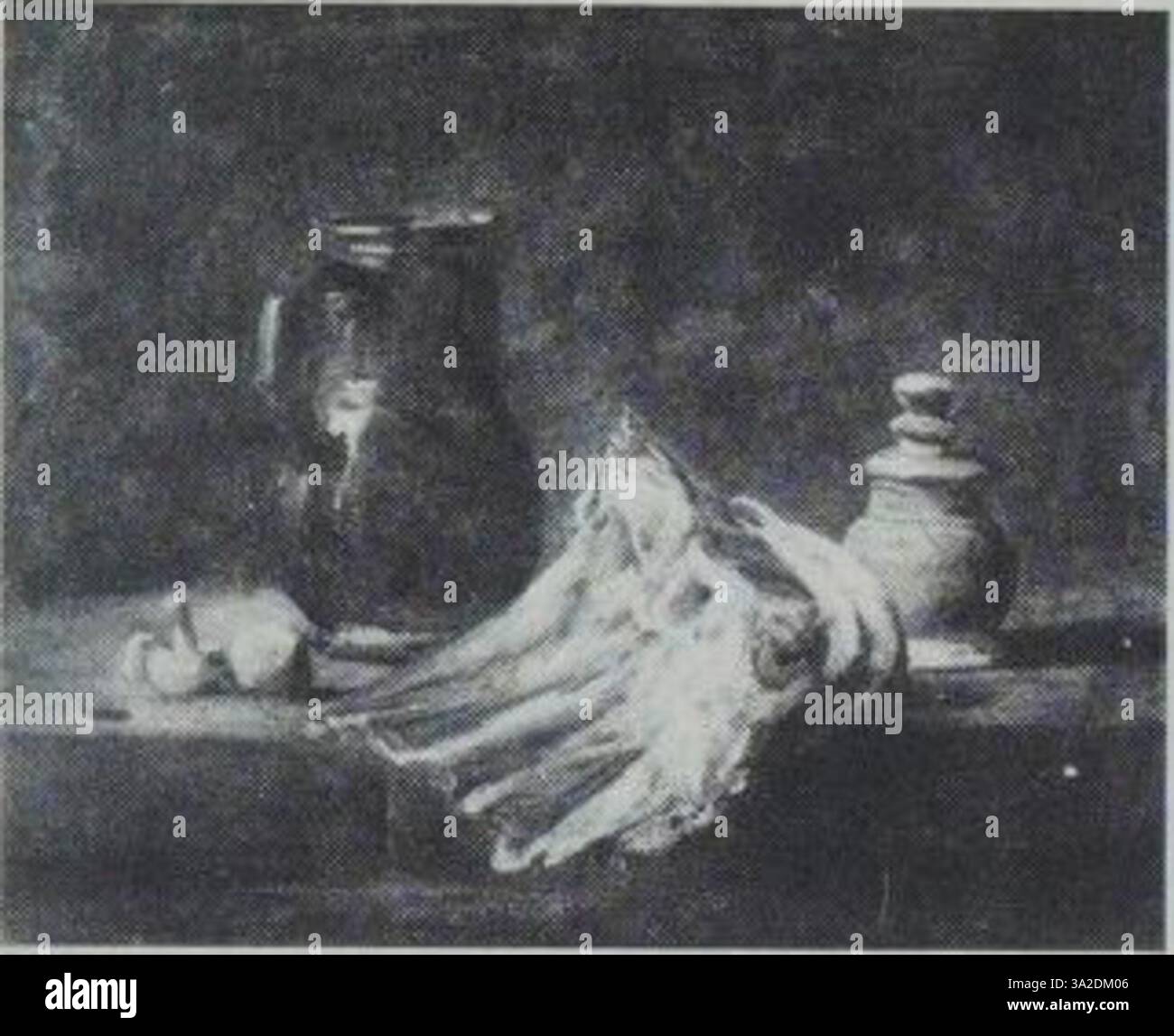 This still life work by Chardin highlights the artist’s skill in ...