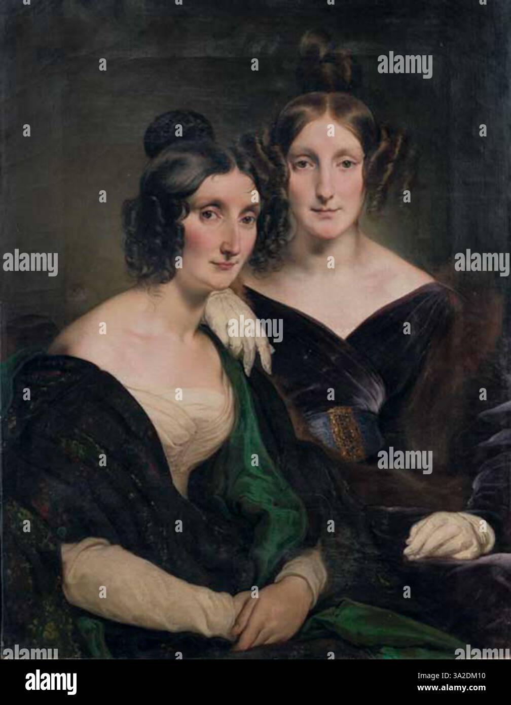 This 1835 portrait by Francesco Hayez depicts Carolina Grassi and ...