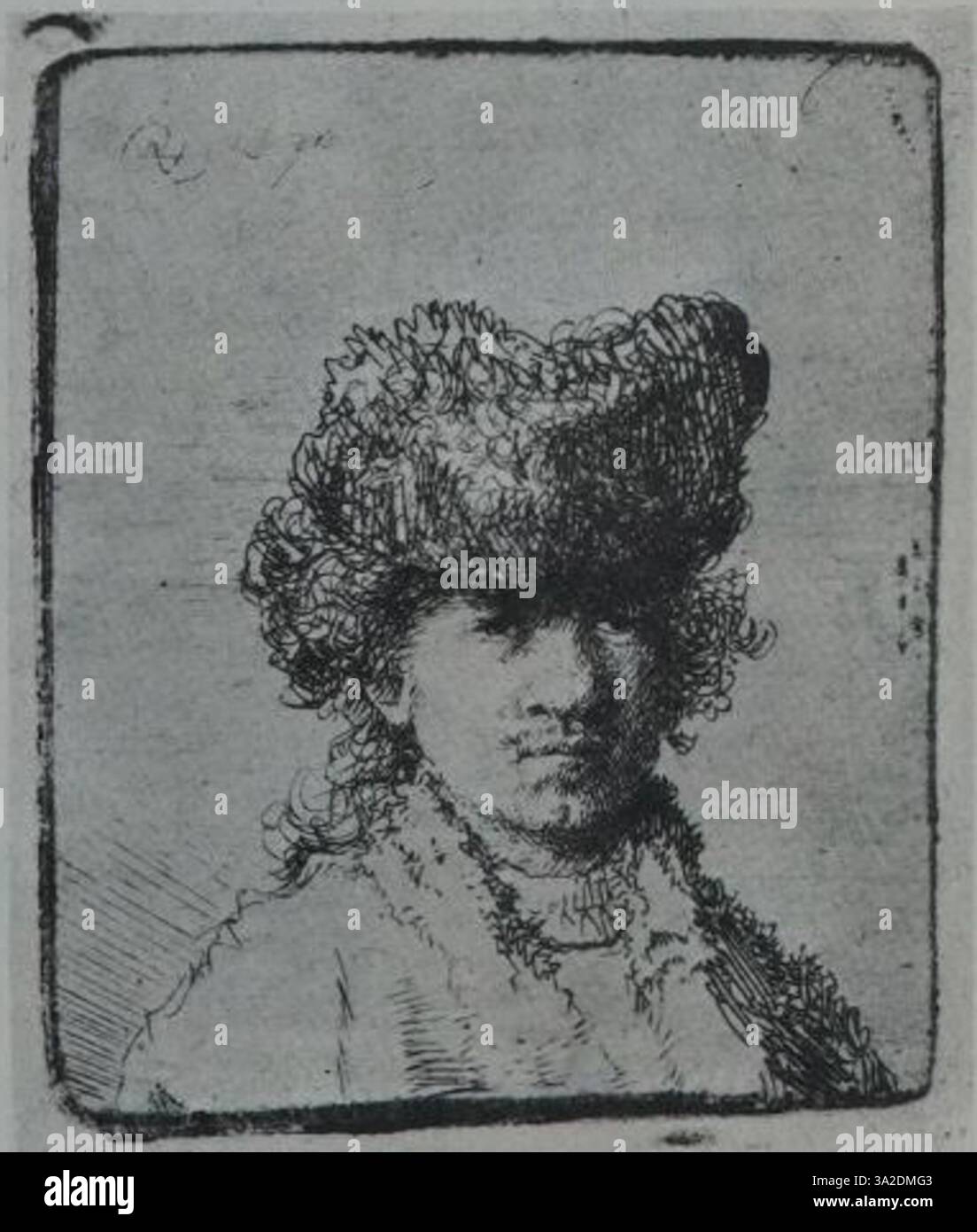 'White and Boon' by Rembrandt portrays two figures in a tender ...