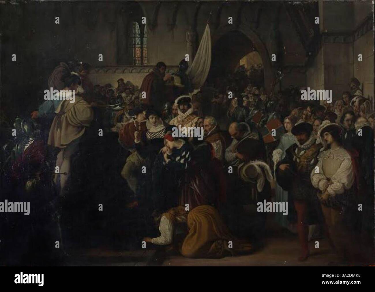 ‘The Execution of Mary Stuart’ by Francesco Hayez, created in 1826 ...