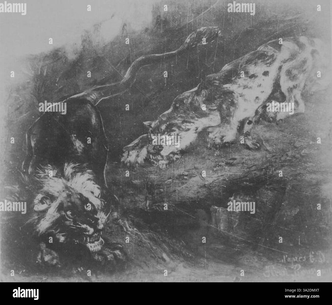 Forms of painting Black and White Stock Photos & Images - Alamy