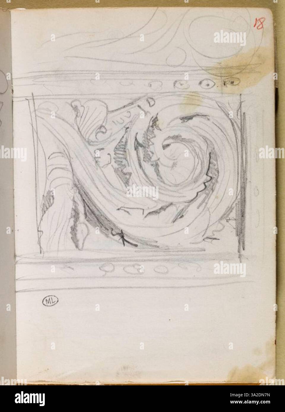 RF 26066, 30 by Théodore Chassériau illustrates the artist’s remarkable ...