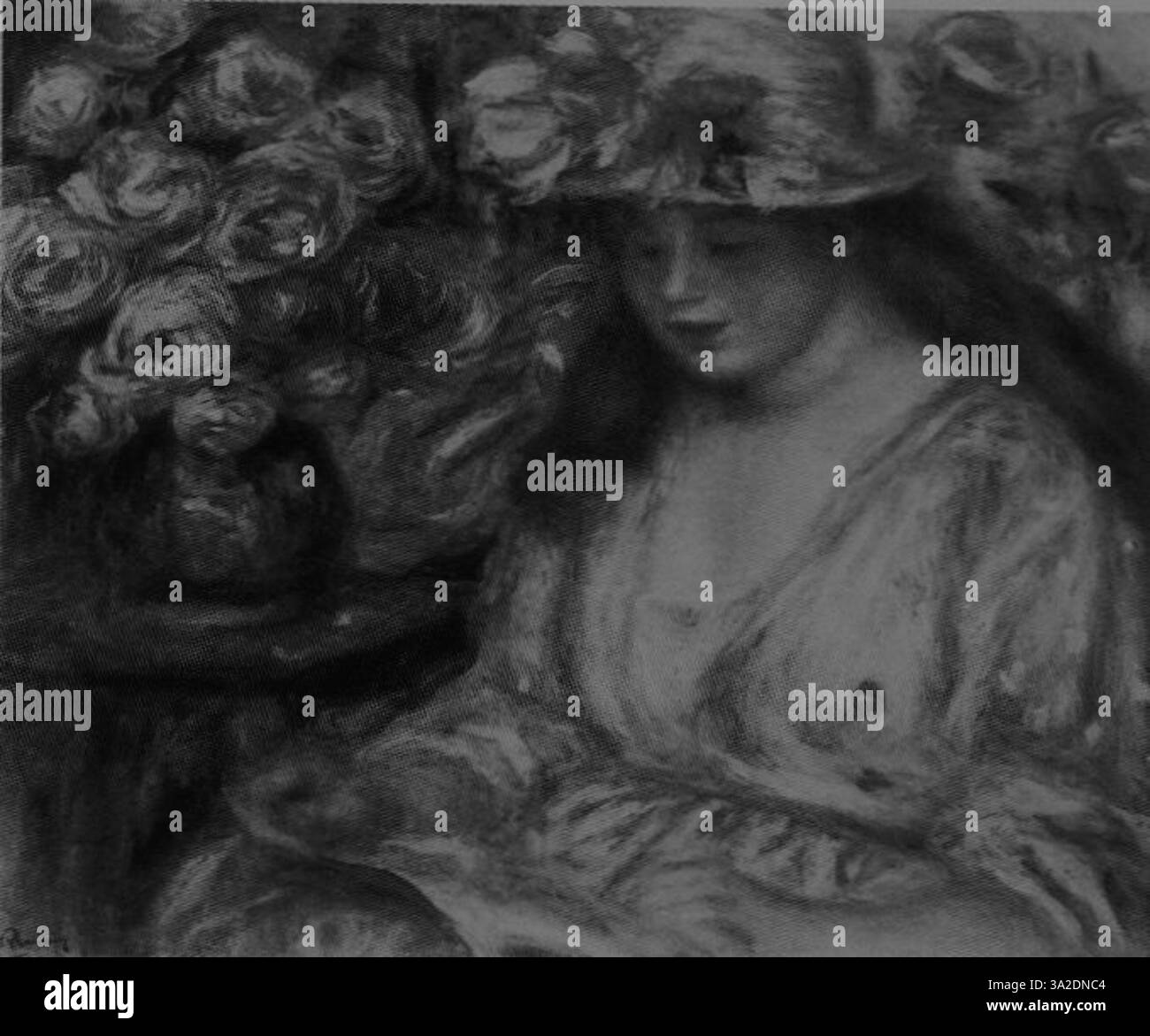 'Renoir 4092' is a painting by Pierre-Auguste Renoir that showcases his ...