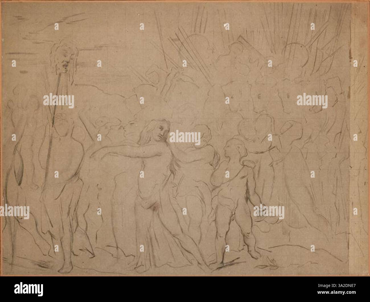 This painting by Gustave Moreau captures the biblical moment of David’s ...