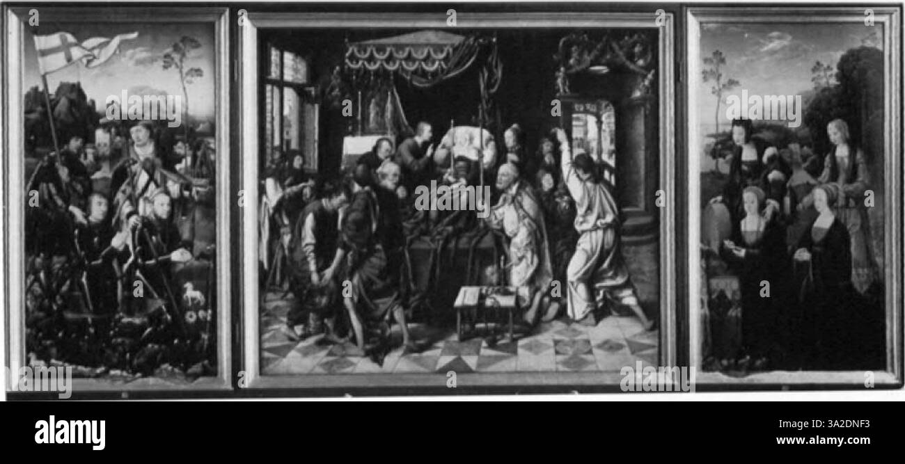 This work by Joos van Cleve, Jan Provost, and Joachim Patenier ...