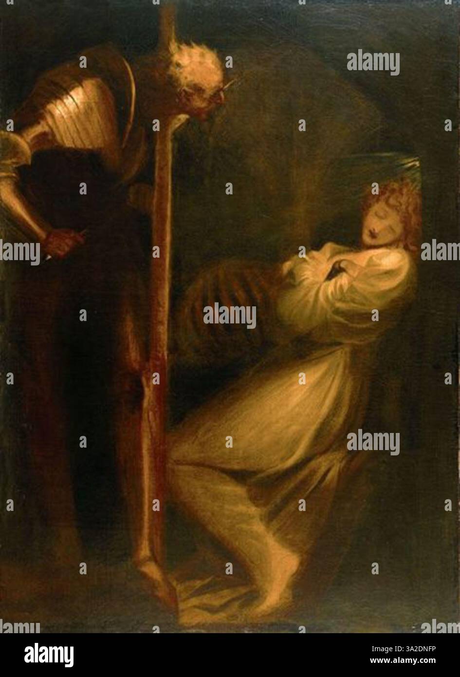 This work by Fuseli depicts Wolfram contemplating his wife in a cell ...