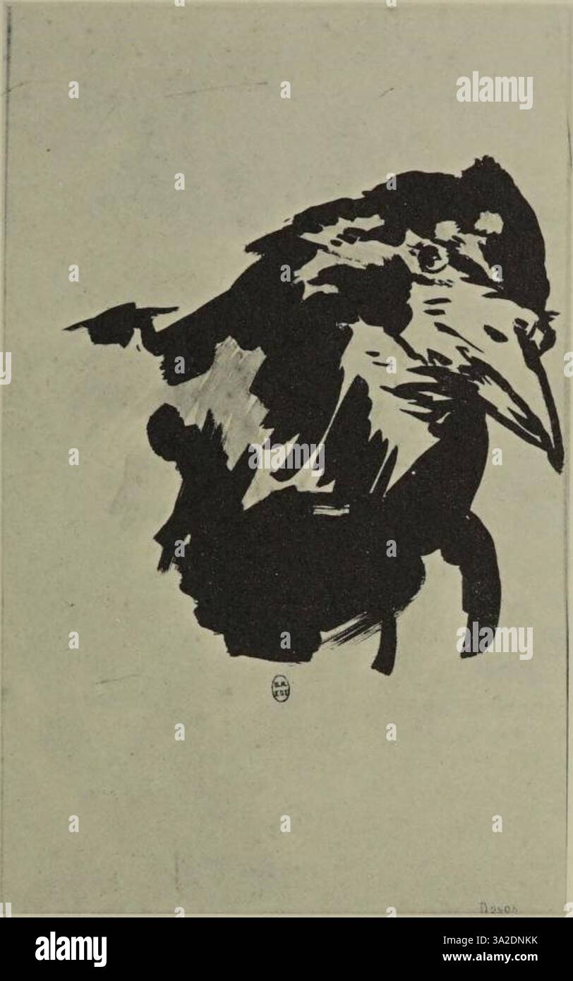 'Harris, cat. 83g' captures a subject with an intense expression ...