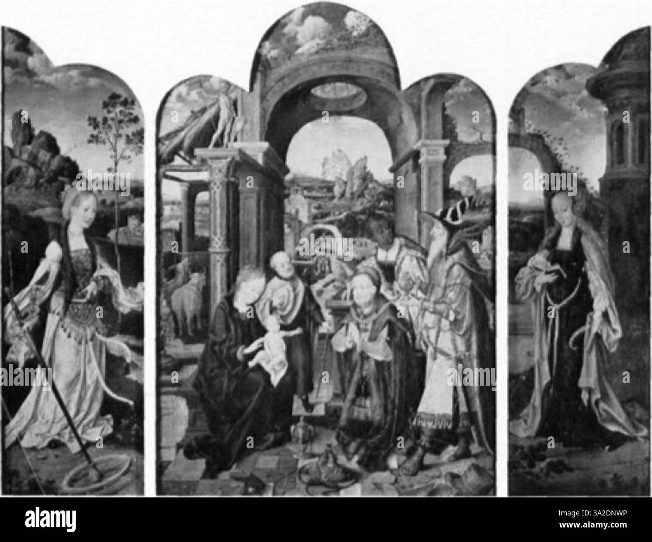 Joos van Cleve, Jan Provost, and Joachim Patenier’s collaboration ...