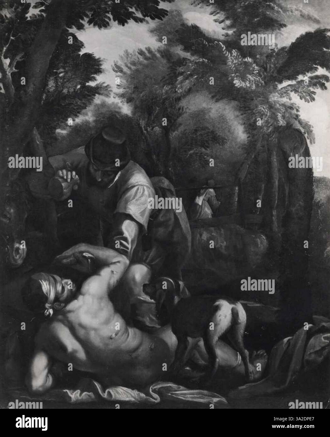 The Parable of the Good Samaritan, painted by Paolo Veronese, presents ...