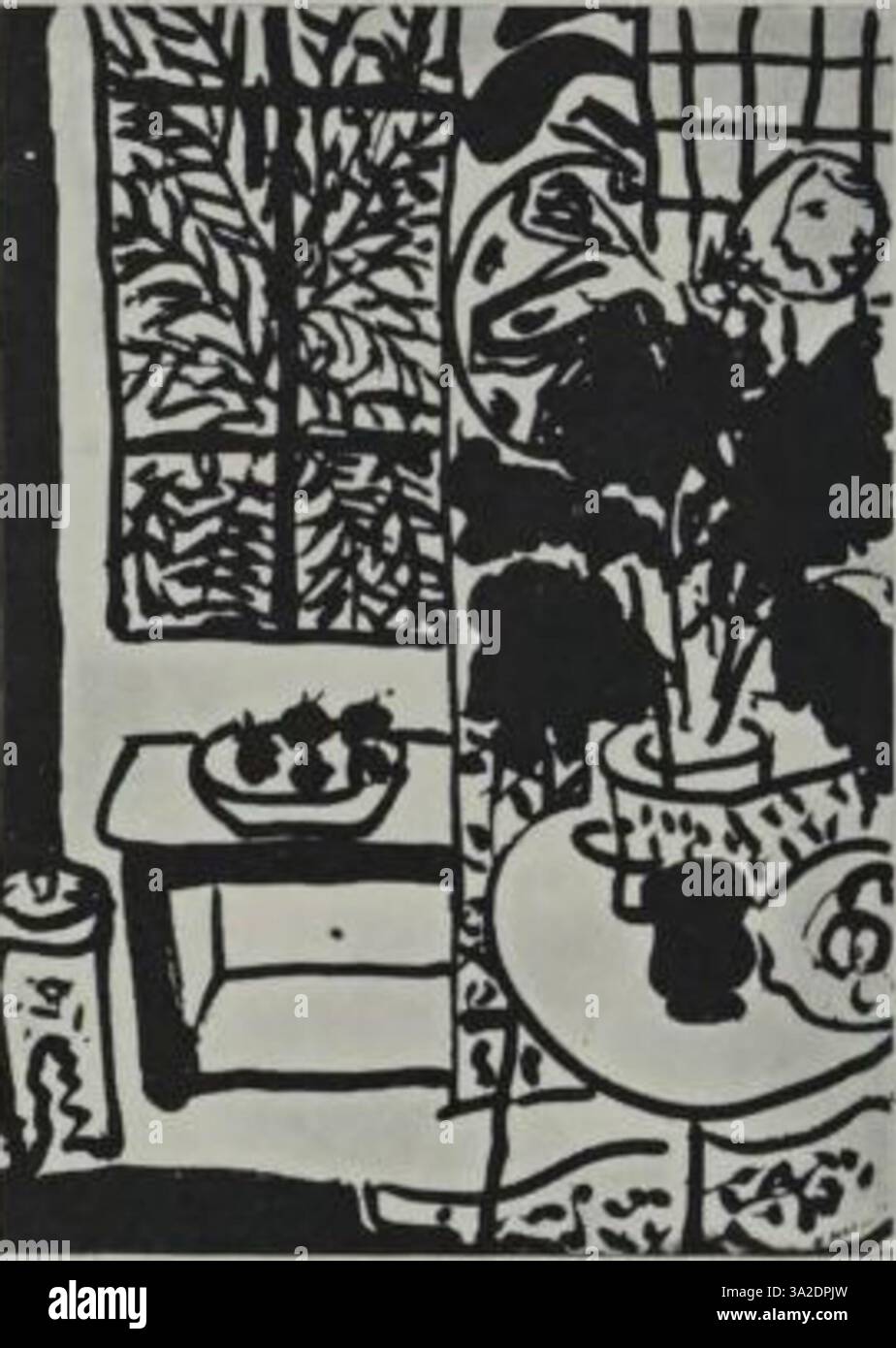 D41 features Matisse’s signature bold color fields and fluid shapes ...