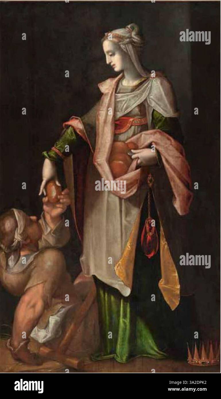 This work by Bartholomeus Spranger demonstrates his skill in capturing ...