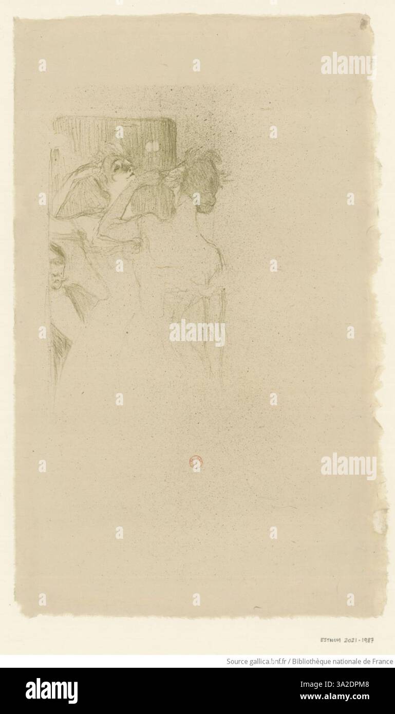 'Yvette Guilbert' is a portrait by Toulouse-Lautrec that captures the ...