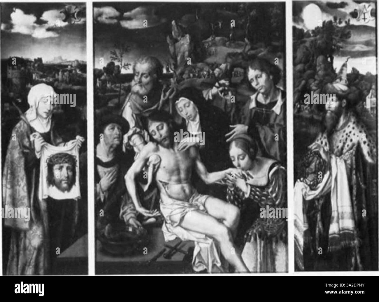 This image, from the work of Joos van Cleve, Jan Provost, and Joachim ...