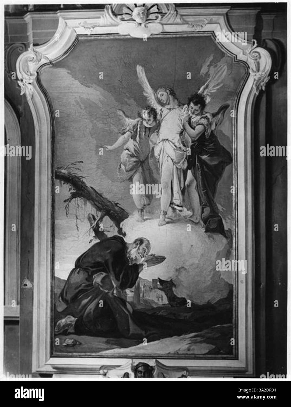 This 18th-century work by Giovanni Battista Tiepolo illustrates the ...