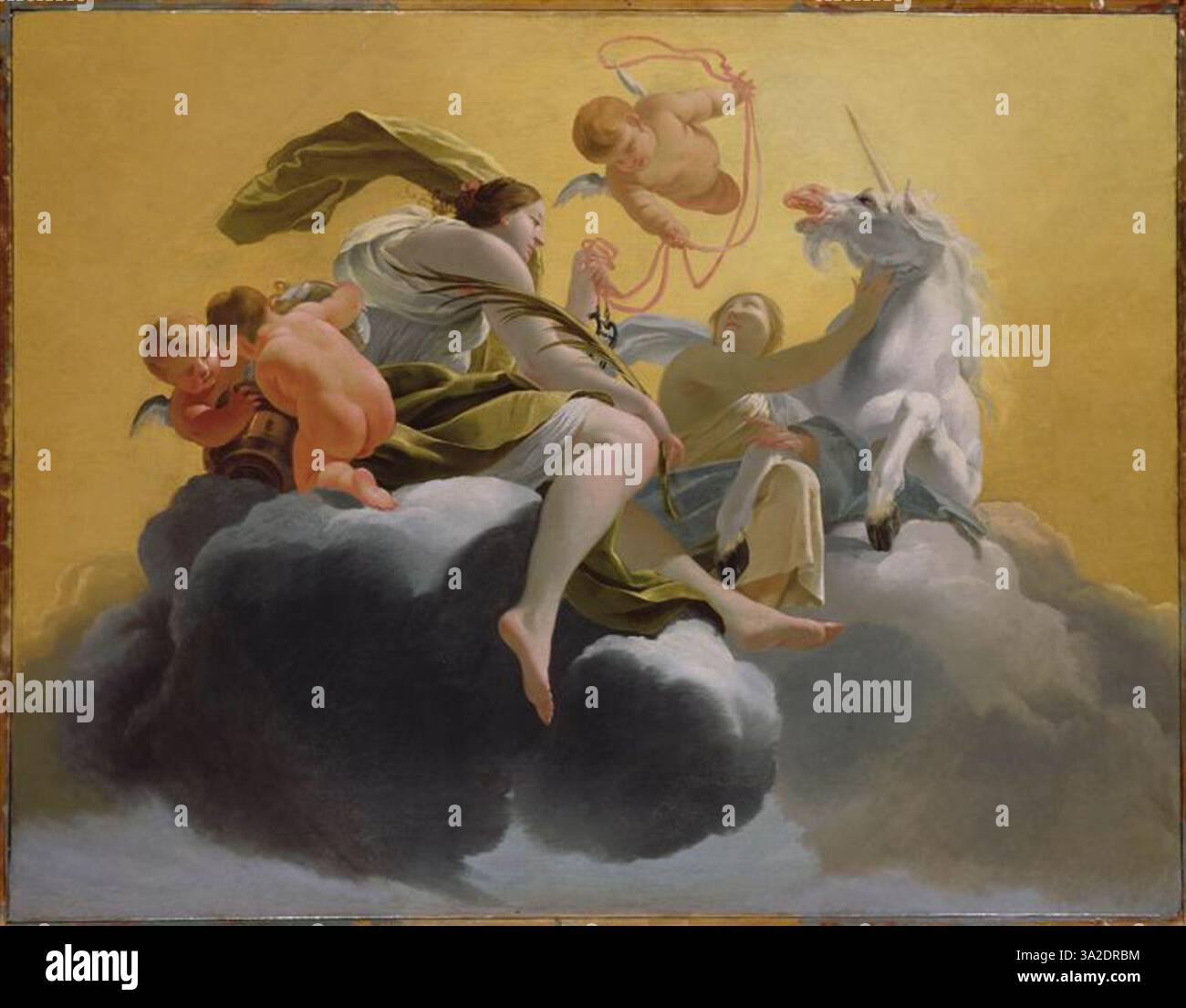 Simon Vouet’s Allegory of Temperance represents the personification of ...