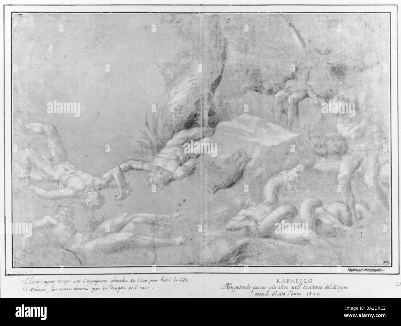 'Theseus Vindicating His Companions' by Raphael captures the heroic ...