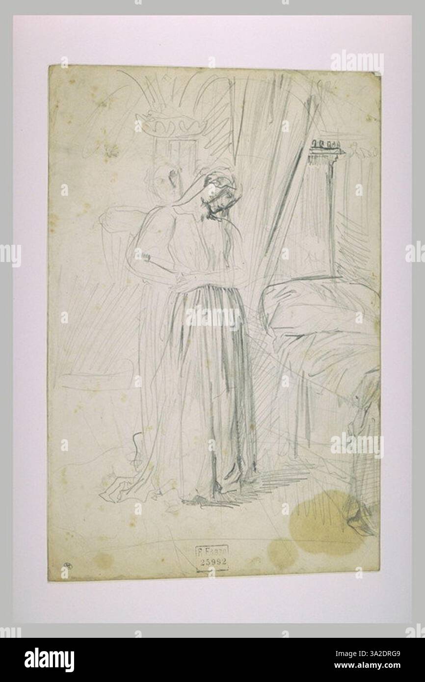 A scene from Shakespeare's 'Othello', showing Desdemona in a moment of ...