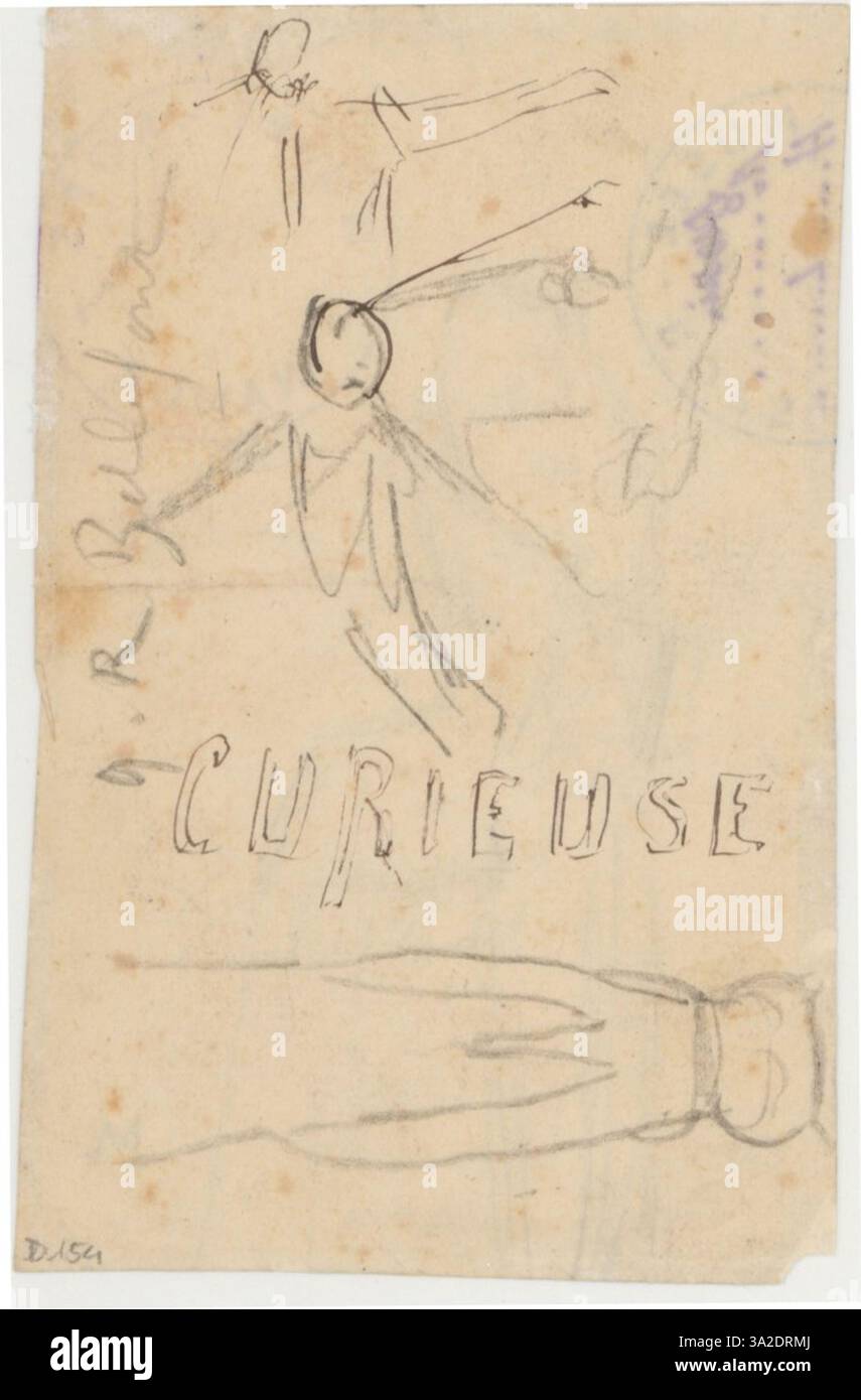 In 'Curieuse,' a woman gazes with intense curiosity, her facial ...