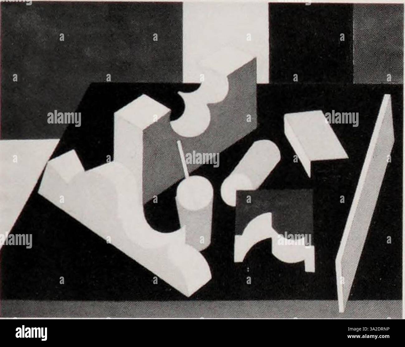 This pre-alteration painting by Patrick Henry Bruce highlights his use ...