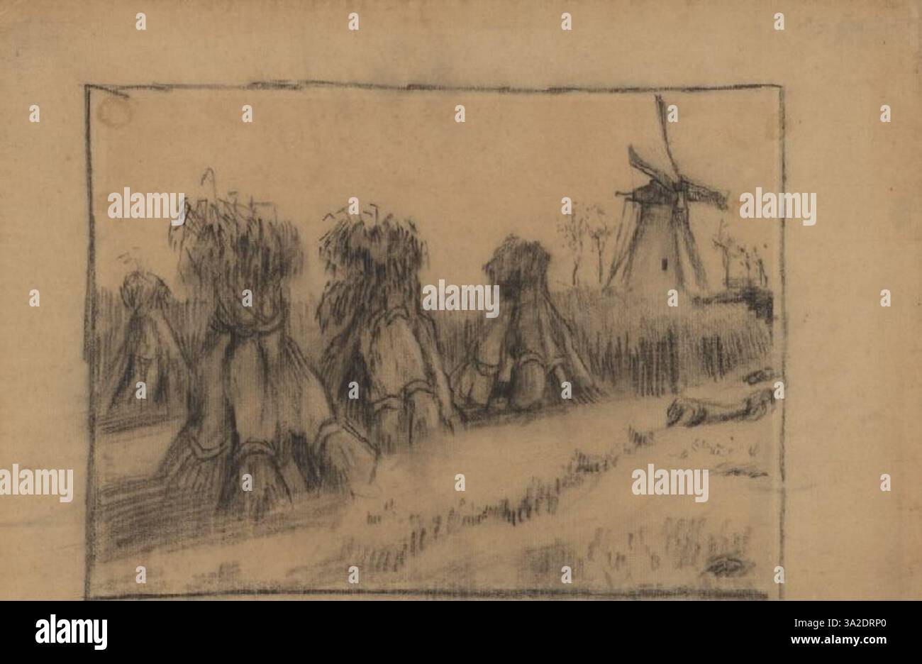 This painting by Vincent van Gogh showcases his signature technique of ...