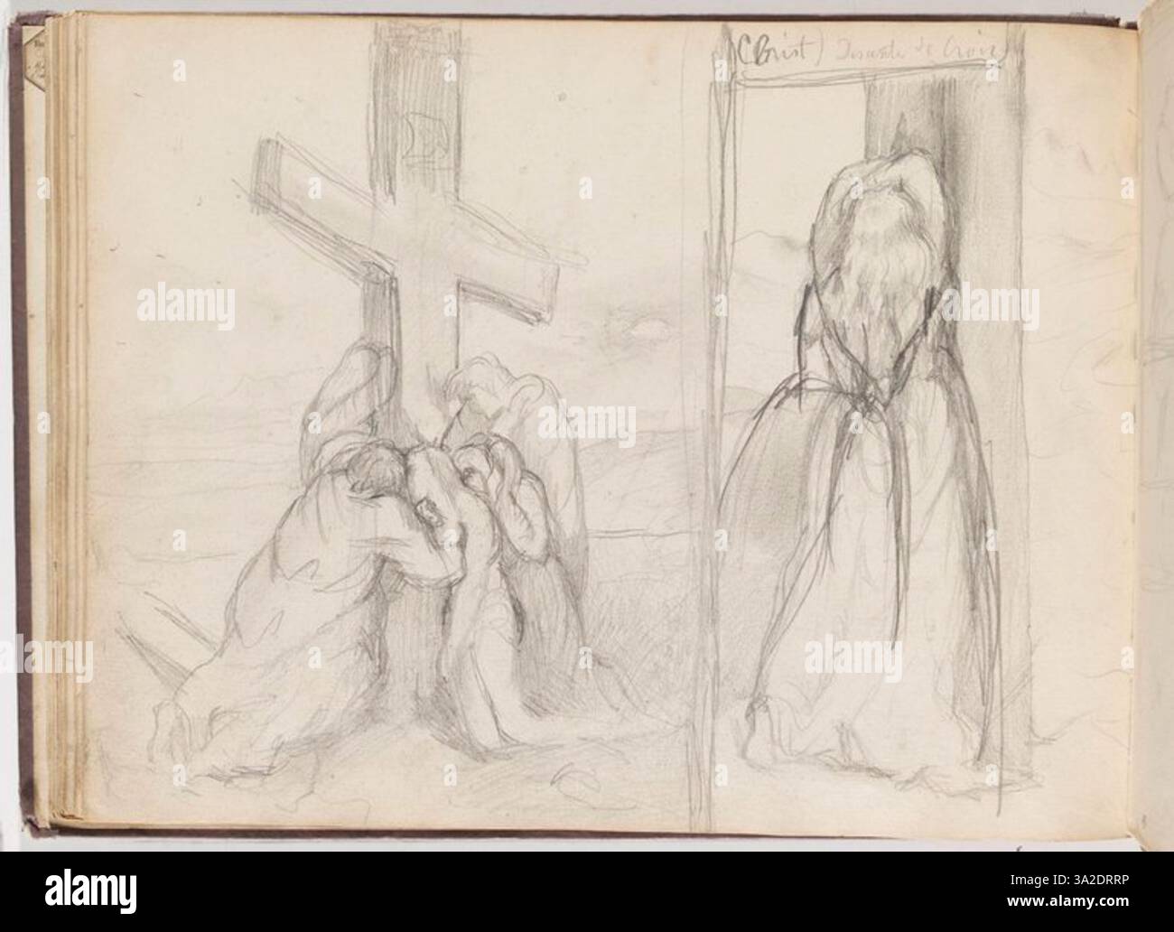 A characteristic painting by Théodore Chassériau, depicting the ...