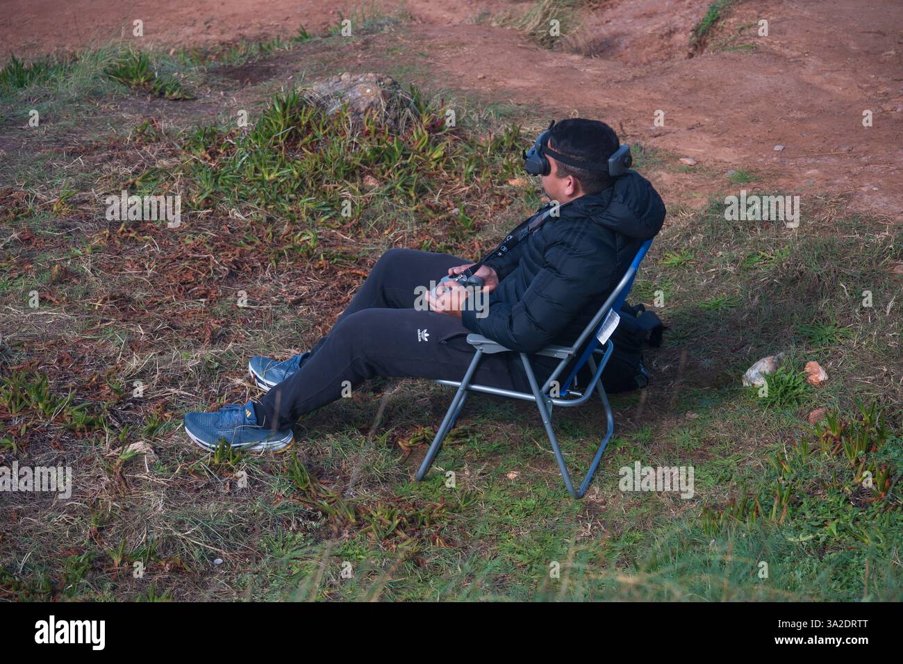 Fpv drone racing controller glasses hi-res stock photography and images - Alamy