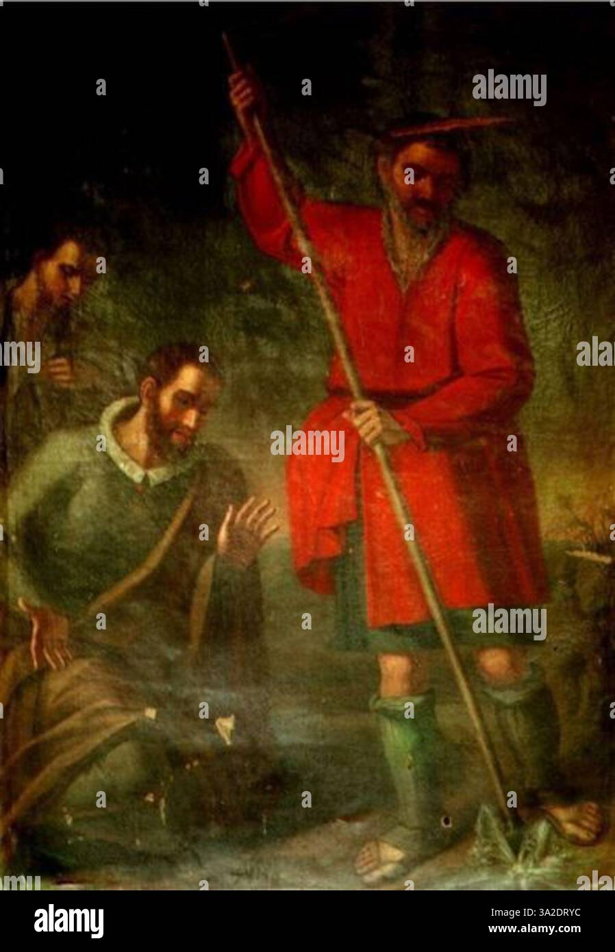 Caravaggio’s painting of St. Isidore the Farmer depicts the saint in a ...