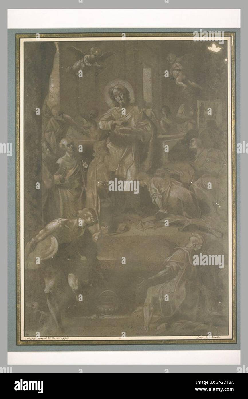 This copy of Federico Barocci’s work shows the Institution of the ...