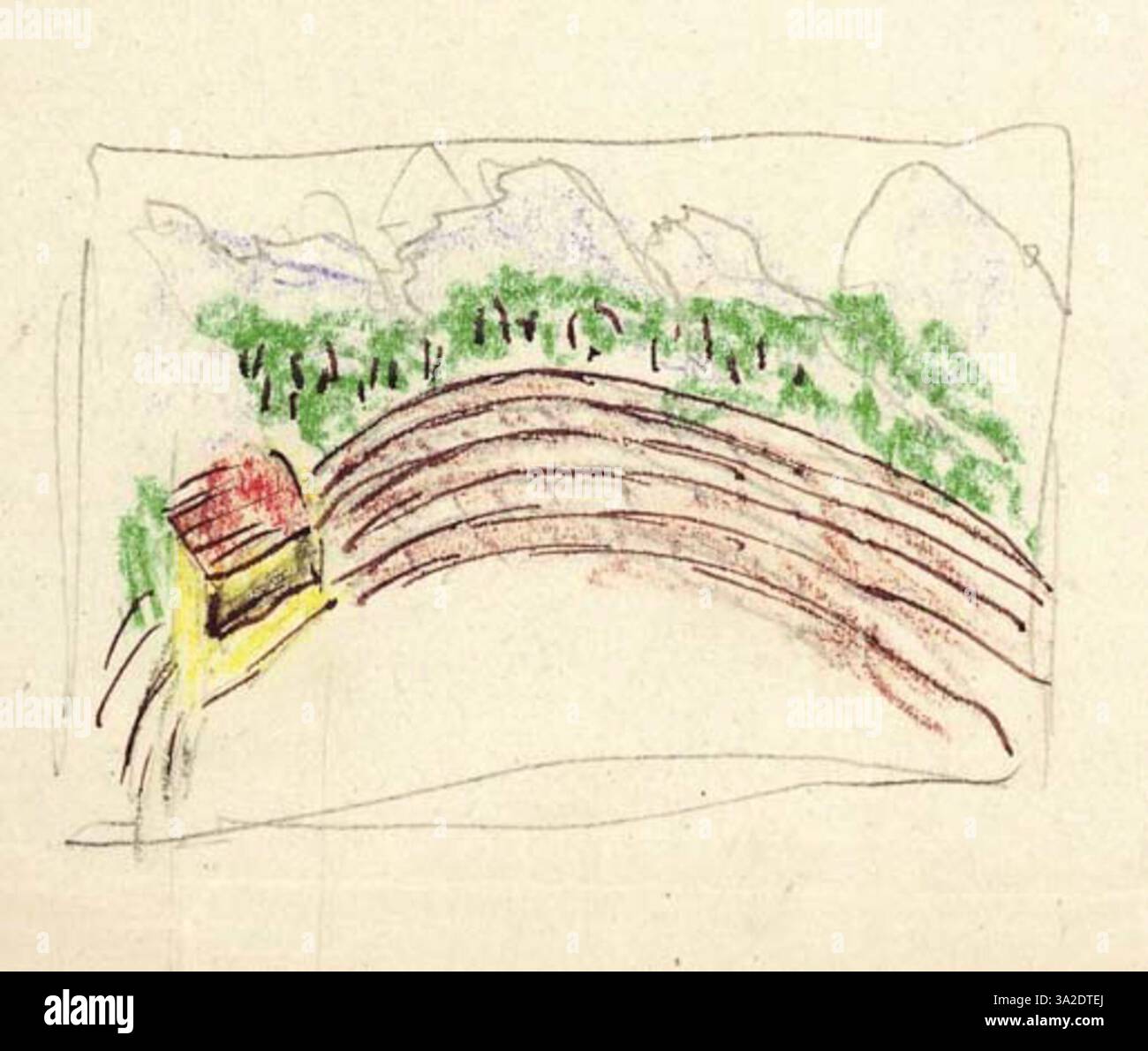 In this image, Arnold Schoenberg is portrayed as the groundbreaking ...